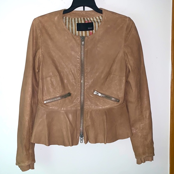 Bully | Jackets & Coats | Bully Leather Jacket | Poshmark